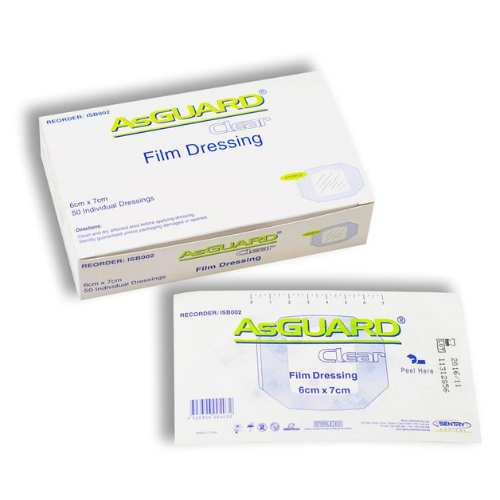 Asguard Clear Film Dressing – BraceAble.com.au